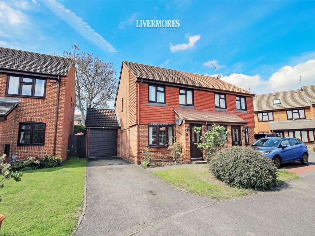 3 bed semi-detached house for sale in Ambrose Close, Crayford, Kent DA1, £450,000 - Zoopla