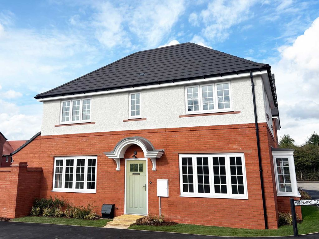 New home, 4 bed detached house for sale in "The Burns" at Mews Court ...