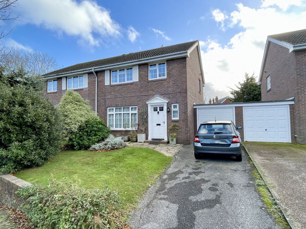 3 bed semi-detached house for sale in Ascham Place, Eastbourne, East ...