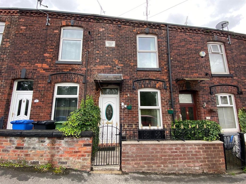 2 bed terraced house for sale in Gordon Terrace, Heyrod, Stalybridge ...