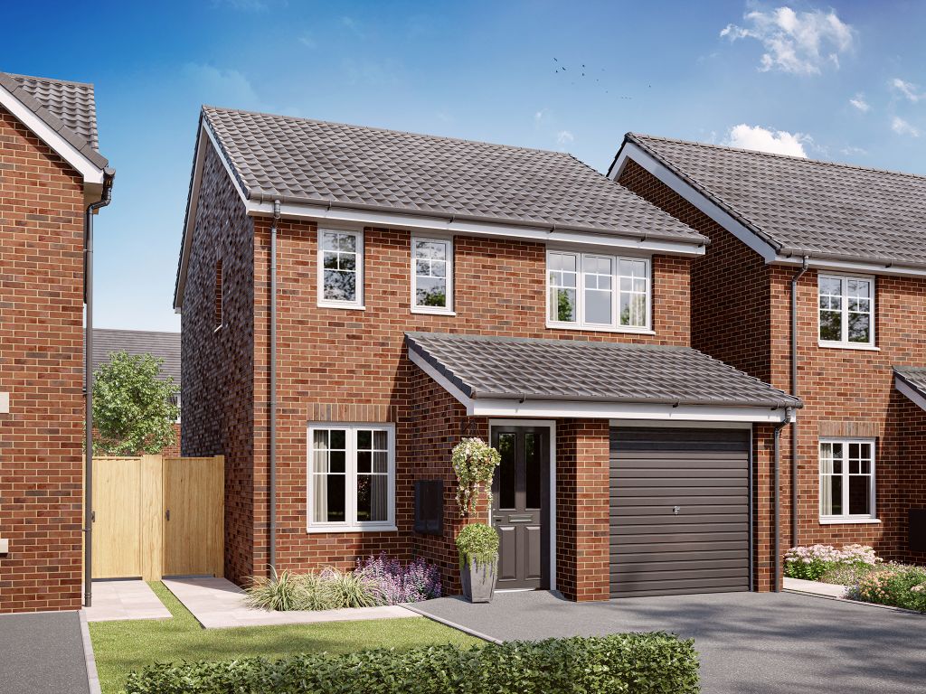 New home, 3 bed semi-detached house for sale in "The Rufford" at ...