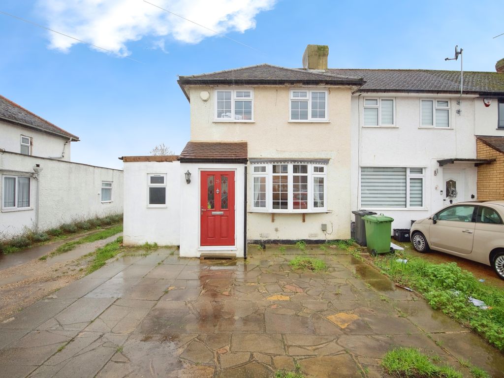 3 bed semi-detached house for sale in Endeavour Road, Waltham Cross EN8 ...