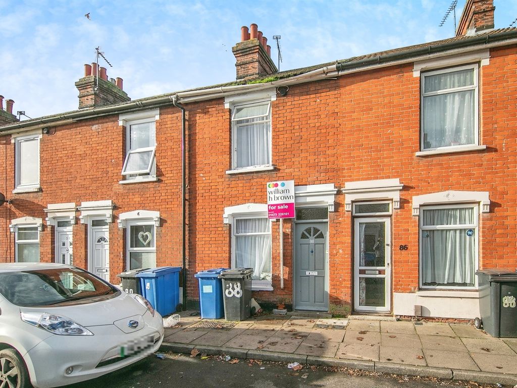3 bed terraced house for sale in Surrey Road, Ipswich IP1, £145,000 ...