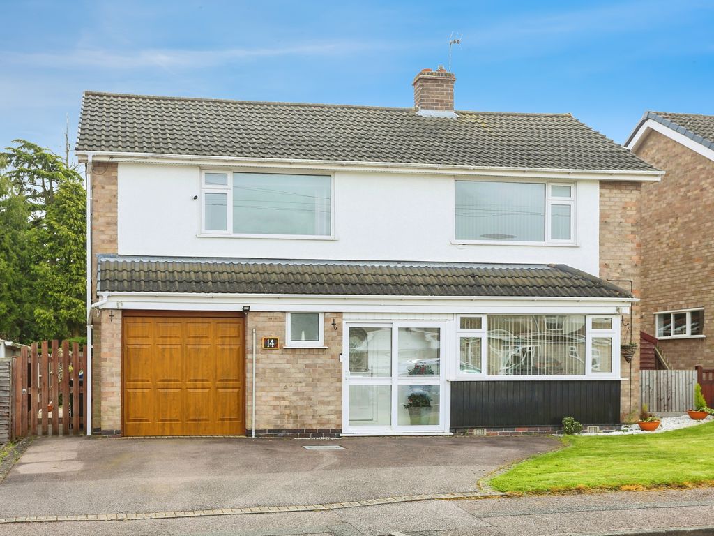 3 bed detached house for sale in Silverwood Close, Evington LE5, £ ...