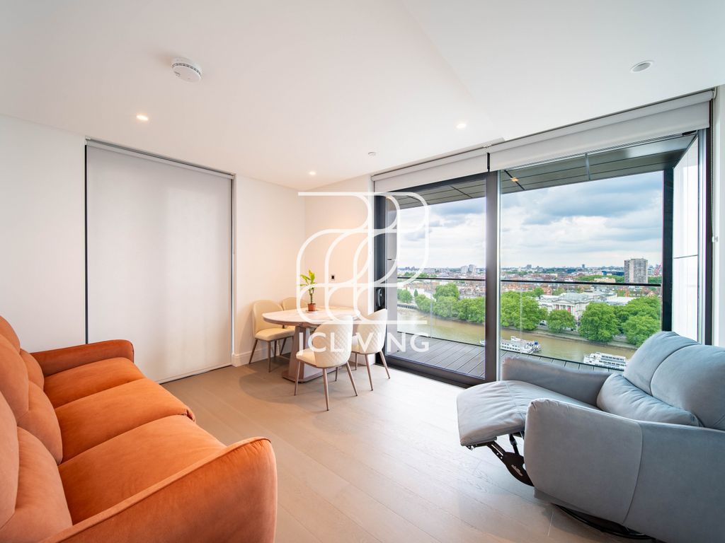 2 bed flat to rent in 27 Albert Embankment, London SE1, £5,499 pcm - Zoopla