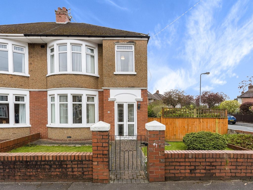 3 bed semi-detached house for sale in Maes-Y-Coed Road, Heath, Cardiff ...
