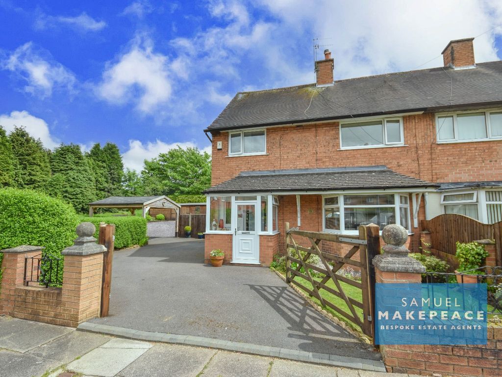 3 Bed Semi Detached House For Sale In Baker Crescent North Baddeley