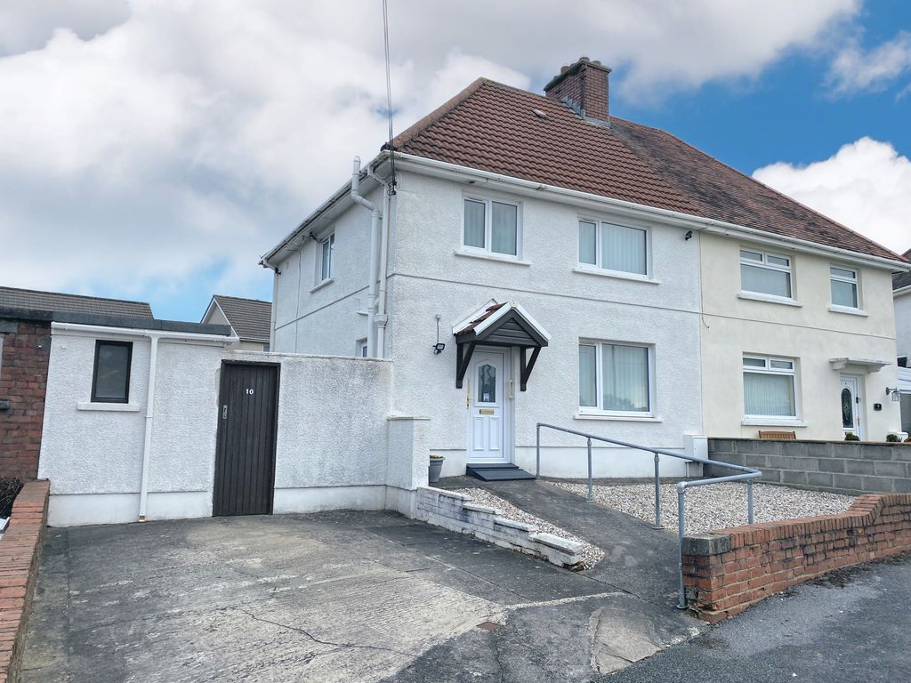 3 bed semi-detached house for sale in Lewis Crescent, Llanell ...