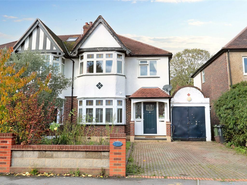 3 Bed Semi Detached House For Sale In Kings Drive Surbiton Kt5 £