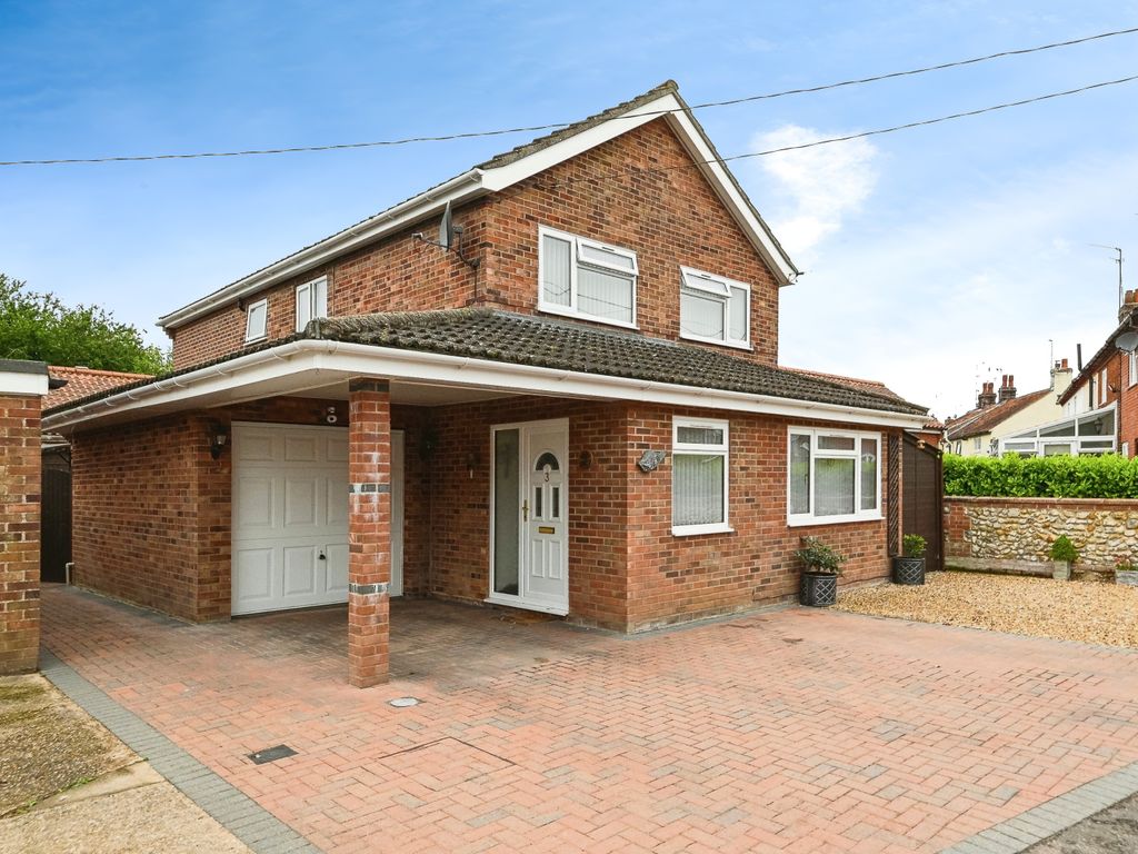 4 bed detached house for sale in Back Street, Hempton, Fakenham ...