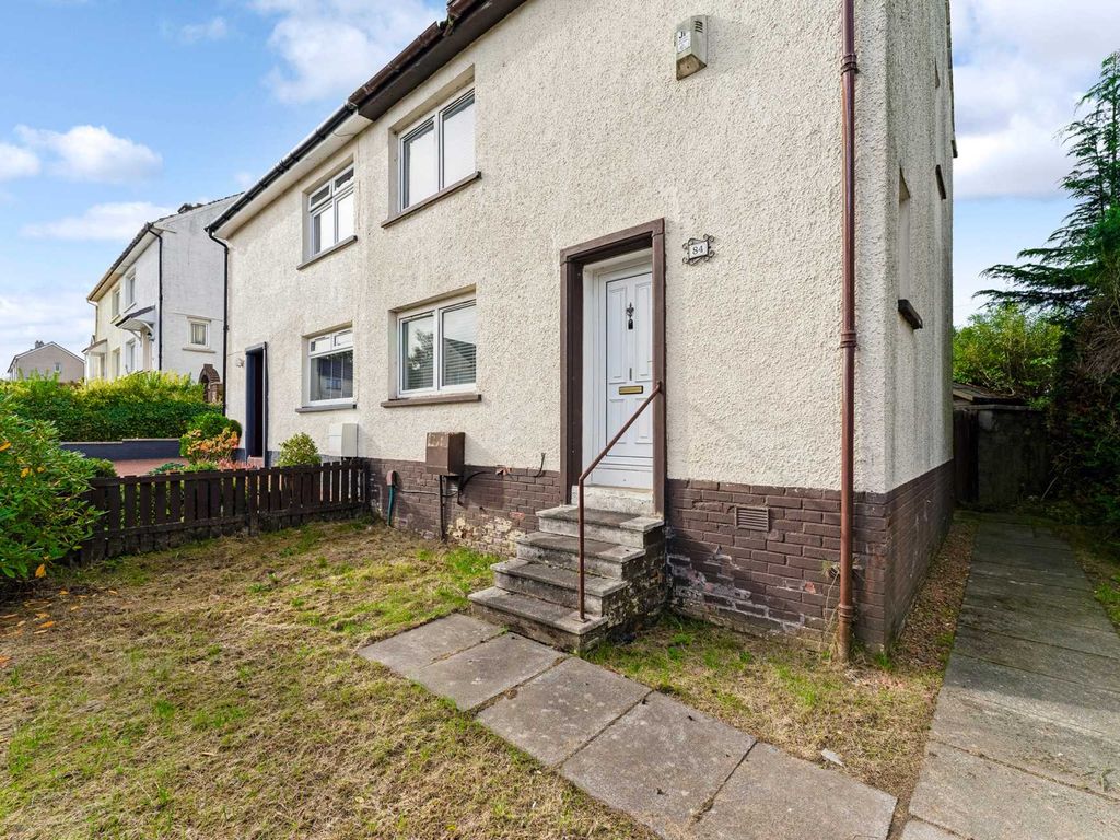 2 Bed Semi Detached House For Sale In Lochinver Crescent Paisley Pa2
