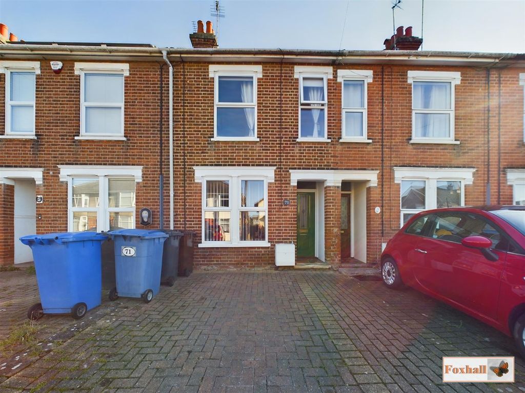3 bed terraced house for sale in Henslow Road, Ipswich IP4, £195,000 ...
