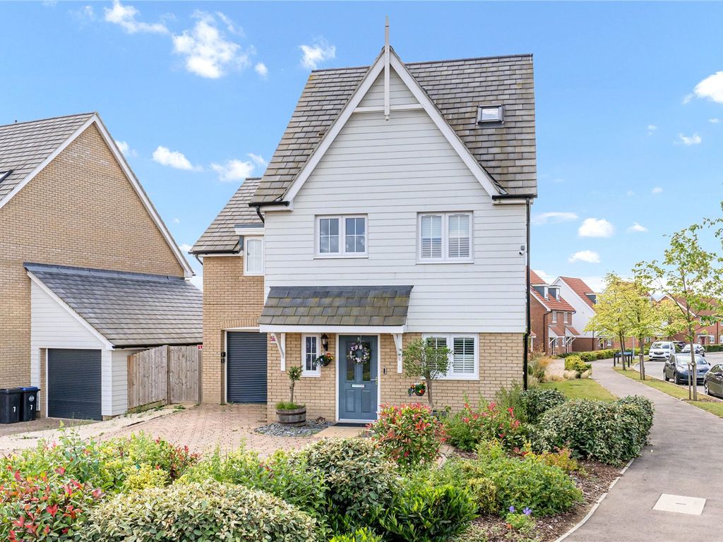 4 bed detached house for sale in Marshall Close, Bishops Stortford ...