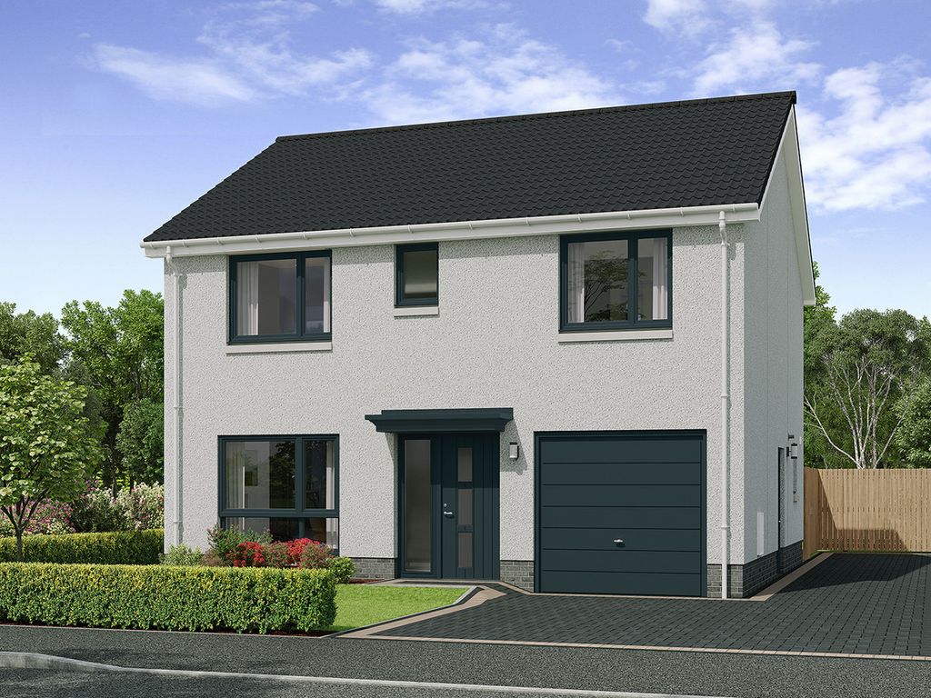 New home, 4 bed detached house for sale in Paper Mill Lane, Glenrothes ...