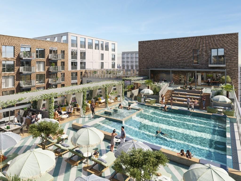 2 bed shared accommodation to rent in Nine Elms Lane, London SW11, £ ...