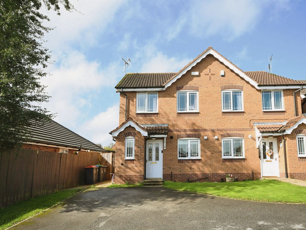 3 bed semi-detached house for sale in Sheldon Close, Sutton-In-Ashfield ...