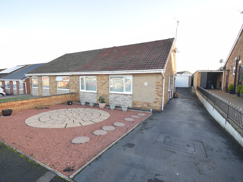 3 bed semi-detached bungalow for sale in Highgate Close, New Rossington ...