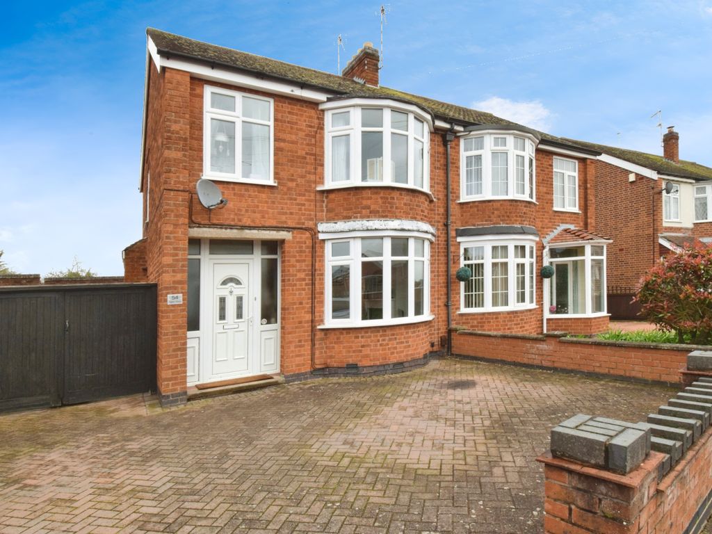 3 Bed Semi Detached House For Sale In Hylion Road Leicester Le2 £
