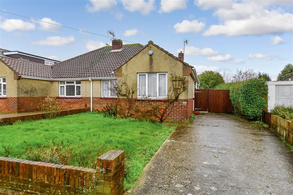 2 bed semi-detached bungalow for sale in Greentrees Crescent, Sompting ...