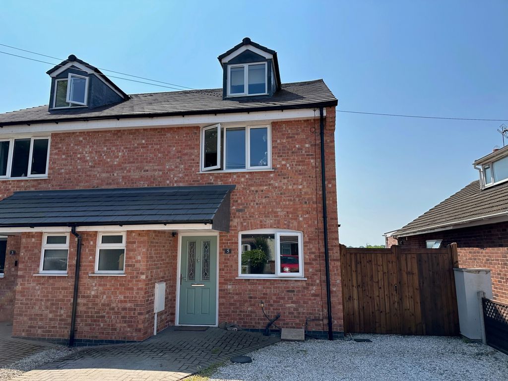 3 bed semi-detached house for sale in High Tor West, Earl Shilton ...