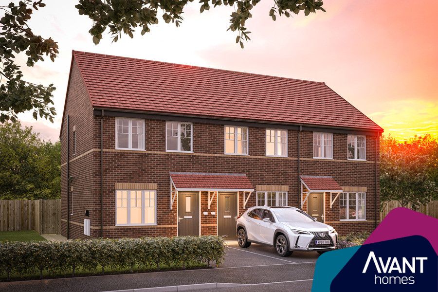 New home, 2 bed end terrace house for sale in "The Askern" at Newtons ...