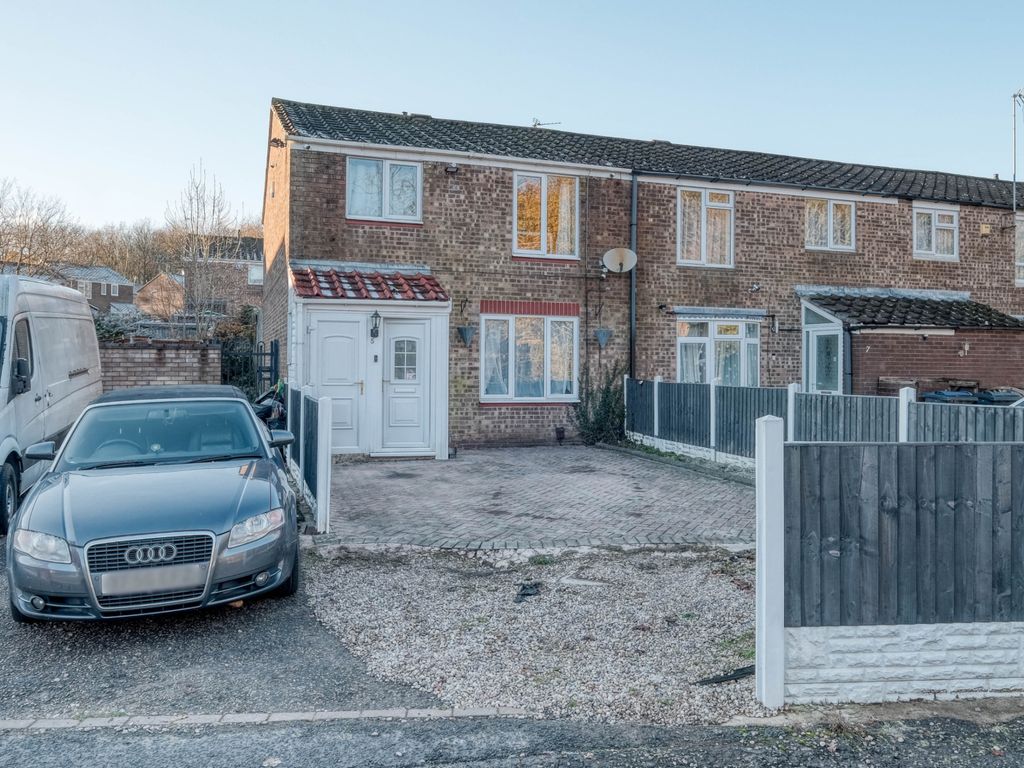 3 Bed End Terrace House For Sale In Bourlay Close Rednal Birmingham