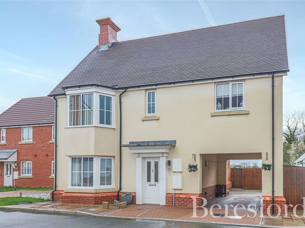 3 bed detached house for sale in Owers Place, High Roding CM6 - Zoopla