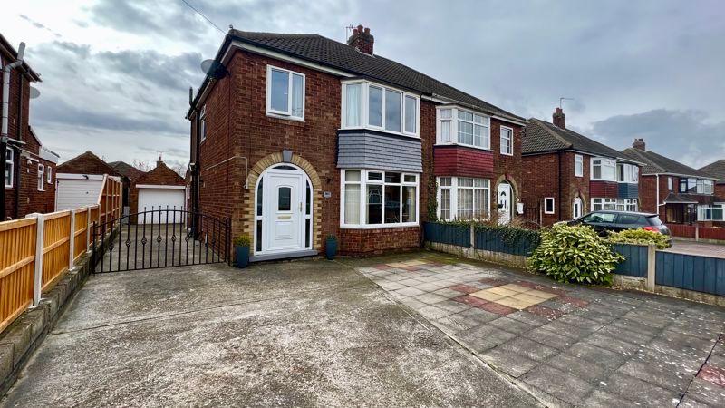 3 bed semi-detached house for sale in Willoughby Road, Scunthorpe DN17 ...