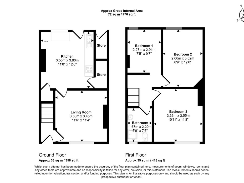 3 bed terraced house for sale in Thorpe Close, Stapleford, Nottingham ...
