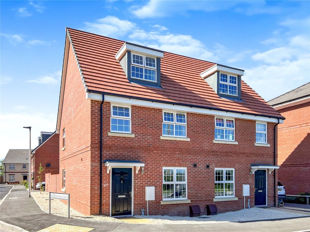 3 bed semi-detached house for sale in Coronation Drive, Three Mile ...