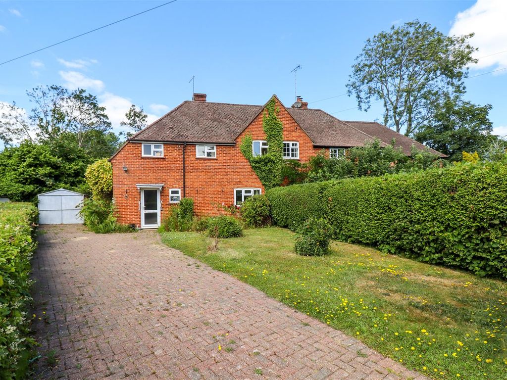 3 bed semi-detached house for sale in The Crescent, Crookham Village ...