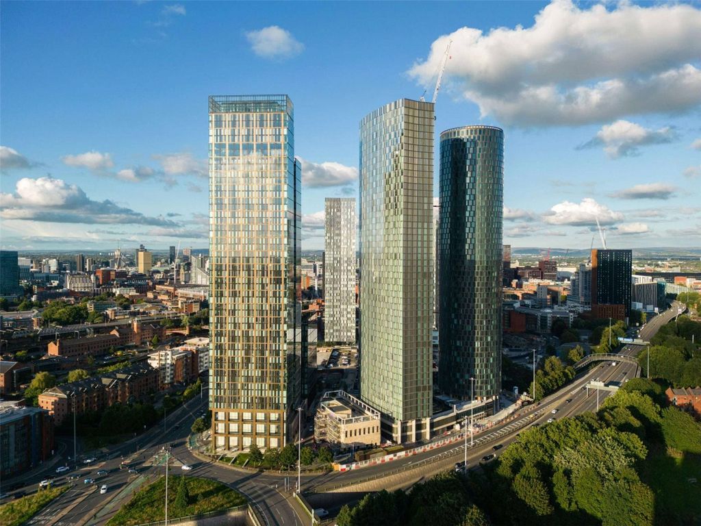 2 bed flat to rent in 503 Blade Tower, 15 Silvercroft Street ...