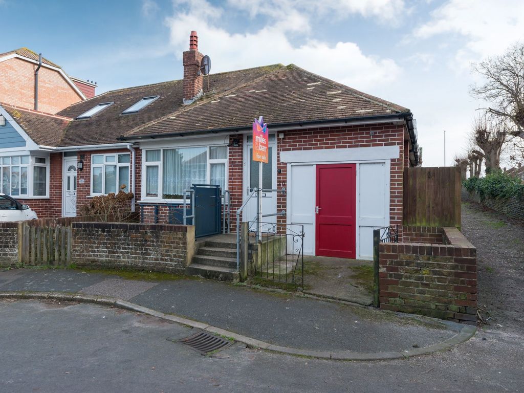 2 bed semi-detached bungalow for sale in Wallwood Road, Ramsgate CT11 ...