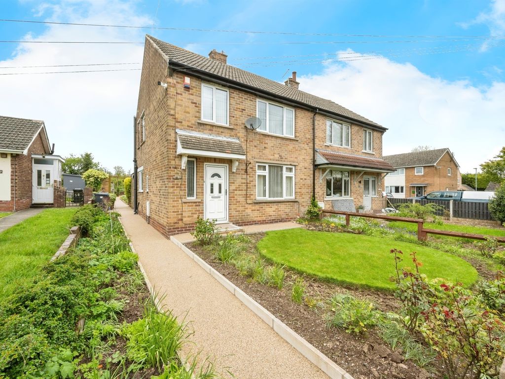 3 bed semi-detached house for sale in Holywell Crescent, Braithwell ...