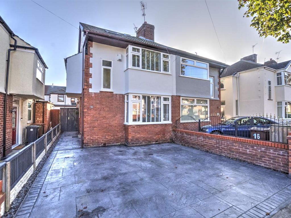 3 bed semi-detached house for sale in Derwent Road, Crosby, Liverpool ...