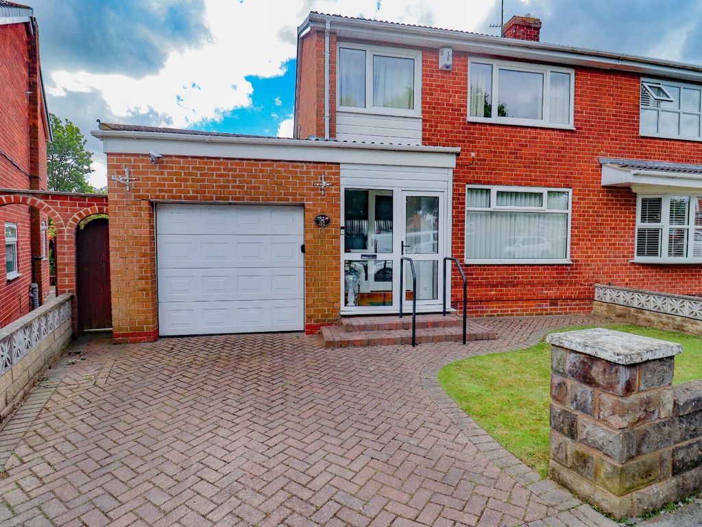 3 bed semi-detached house for sale in Lutton Crescent, Wolviston Court ...