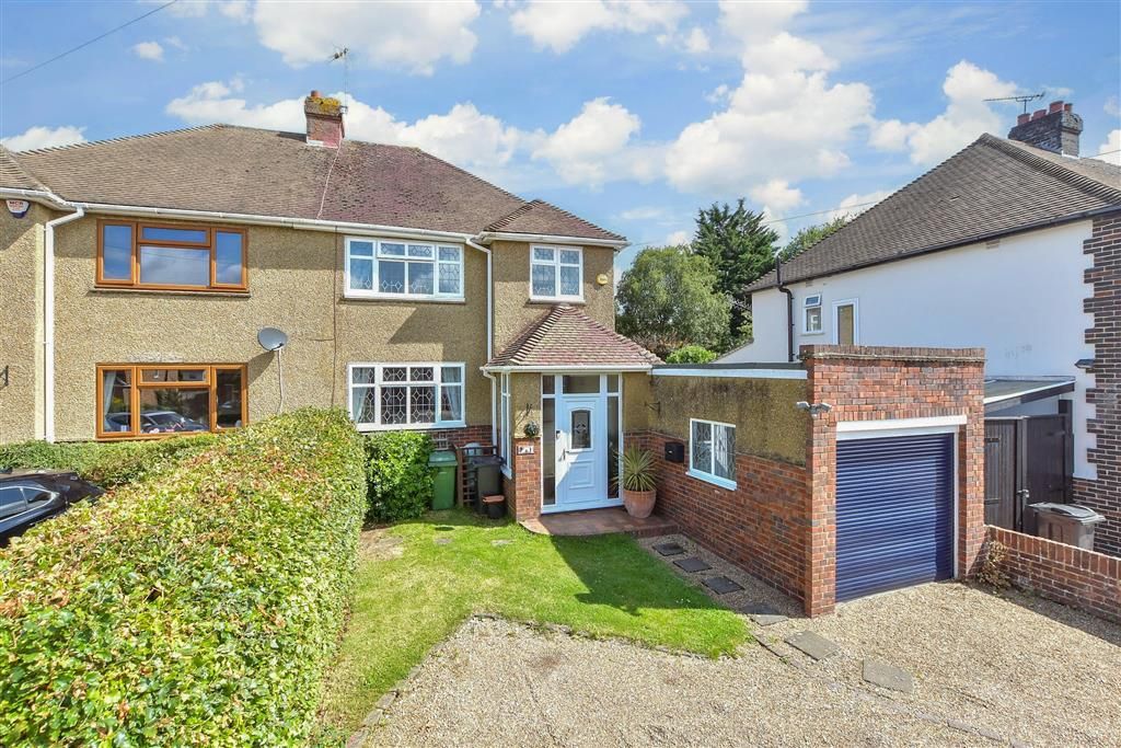 3 bed semi-detached house for sale in Shirley Way, Bearsted, Maidstone ...
