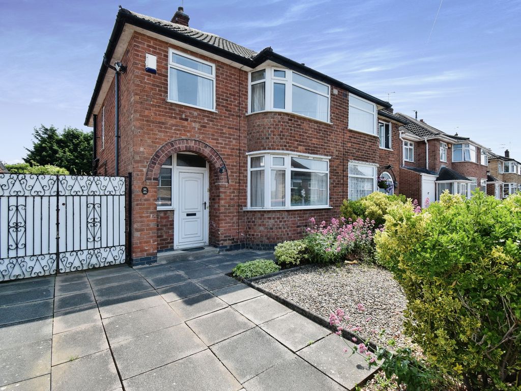 3 Bed Semi Detached House For Sale In Bramcote Road Wigston