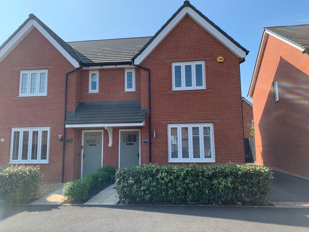 3 bed semi-detached house to rent in Cowslip Road, Holmes Chapel, Crewe ...