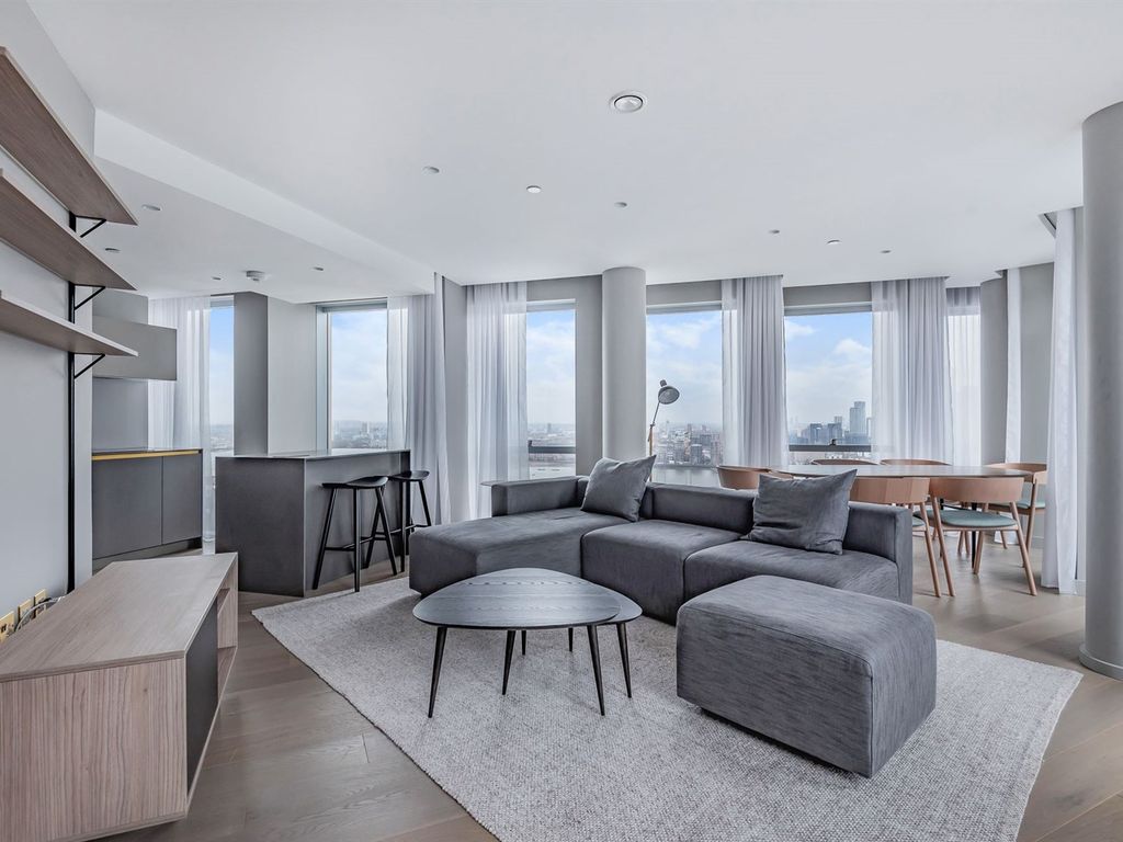 3 bed flat to rent in No.4, Upper Riverside, Cutter Lane, Greenwich ...