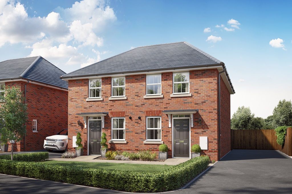 New home, 2 bed semi-detached house for sale in "Wilford" at Ersham ...