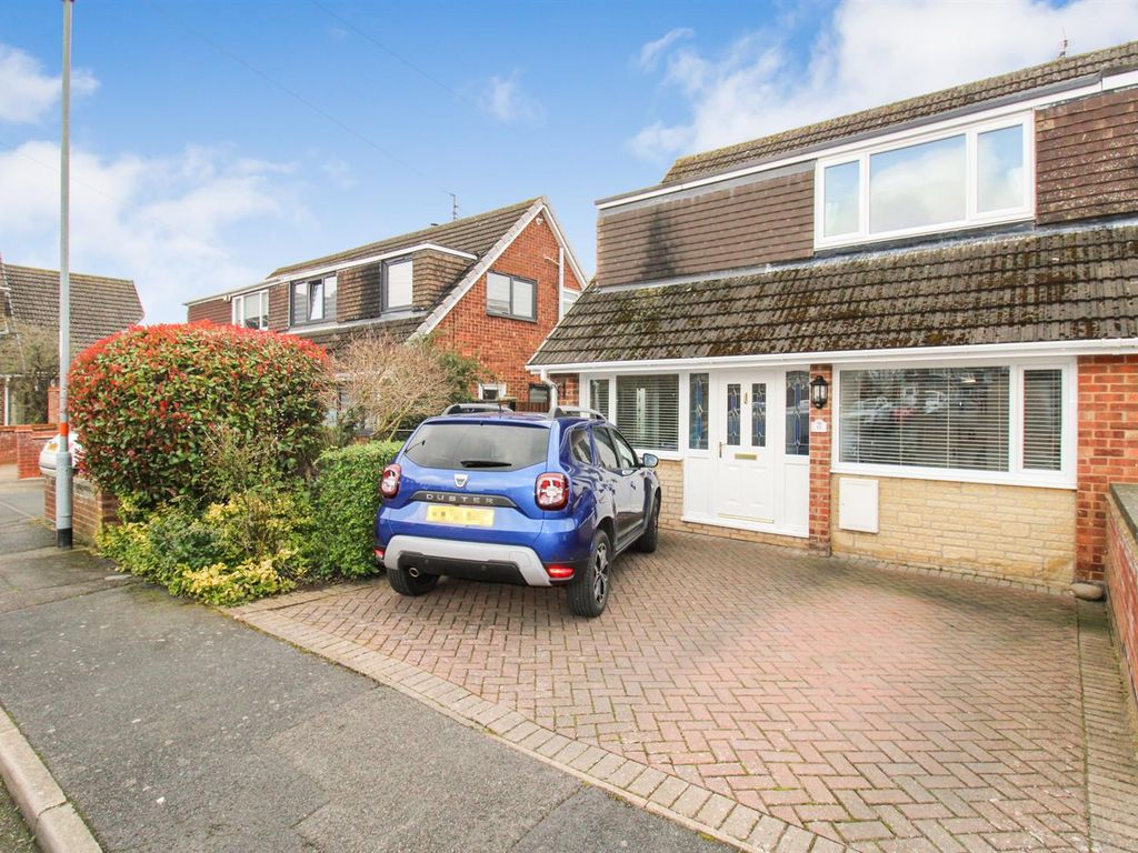 3 bed semi-detached house for sale in Torridon Close, Corby NN17, £ ...