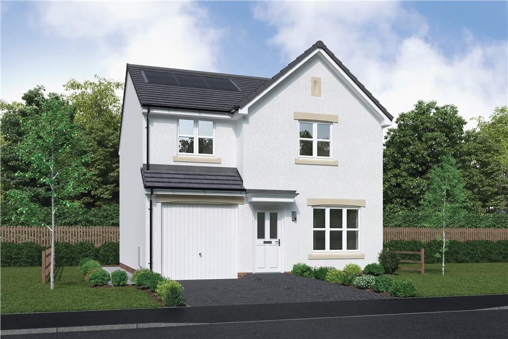 New home, 4 bed detached house for sale in "Leawood" at Lennie Cottages ...