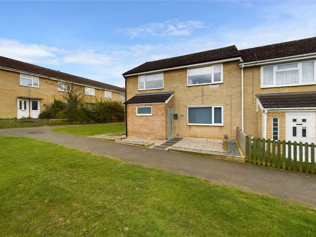 4 bed end terrace house for sale in Thongsley, Huntingdon ...