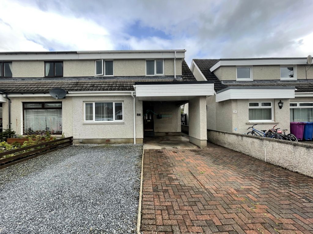 3 Bed Semi Detached House For Sale In Forbeshill Forres Moray Iv36 £