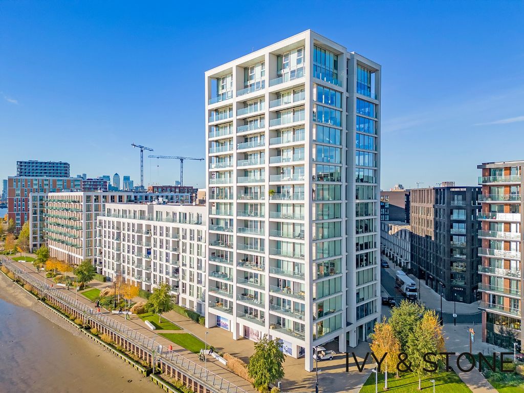 3 bed flat for sale in 2 Royal Wharf Walk, London, Greater London E16 ...