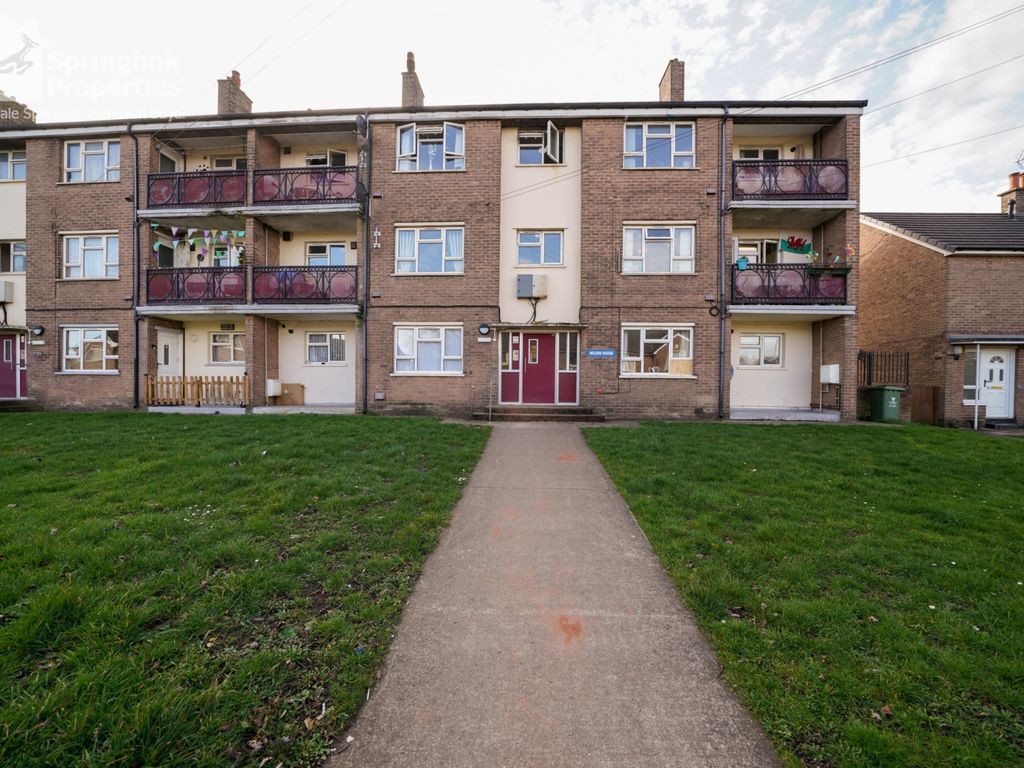 2 bed flat for sale in Wilson House, Fford Powell, Wrexham, Clwyd LL11 ...