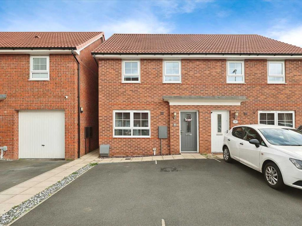 3 bed semi-detached house for sale in Pius Avenue, North Hykeham ...