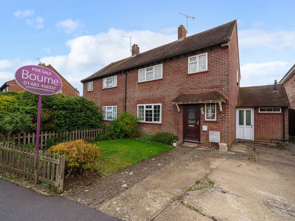 3 bed semi-detached house for sale in Lilac Close, Guildford, Surrey ...