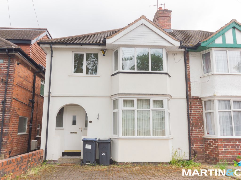 3 Bed Semi Detached House To Rent In Wentworth Park Avenue Harborne